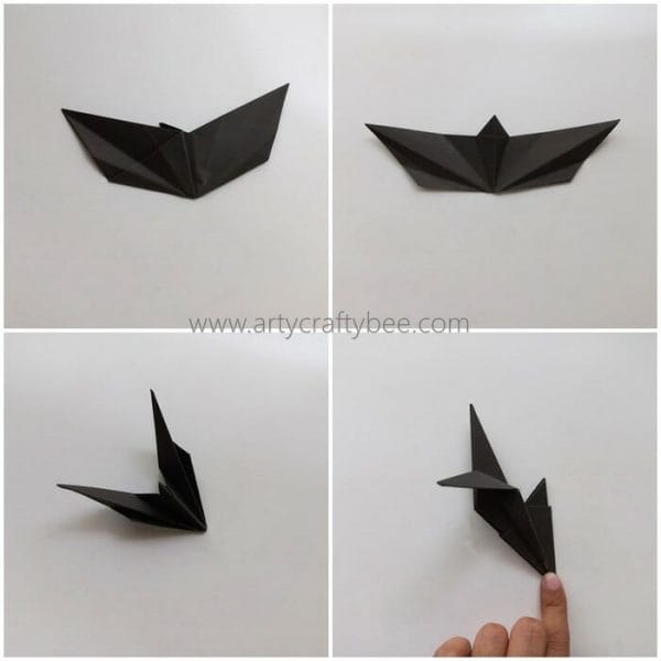 How to Fold an Origami Bat: Easy Origami Bat Instructions (2 Designs ...